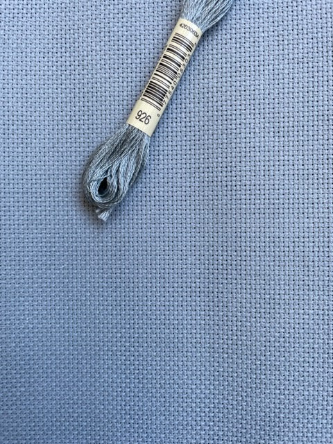 Aida - 16 Count - Denim Blue – Angel Crafts NZ